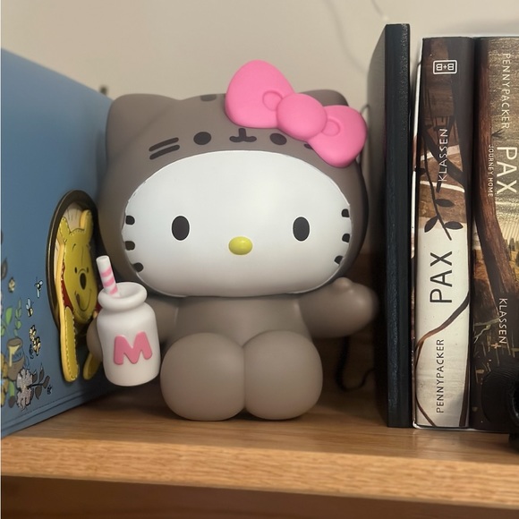 Sanrio | Other | Kawaii Hello Kitty X Pusheen Pcv Money Bank | Poshmark